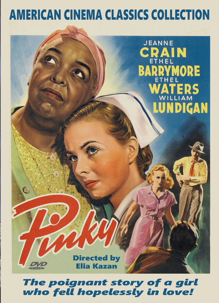 Pinky 1949 DVD Jeanne Crain Ethel Barrymore Ethel Waters