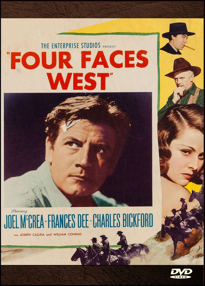4 Faces West Four Faces West DVD 1948 Joel McCrea Frances Dee