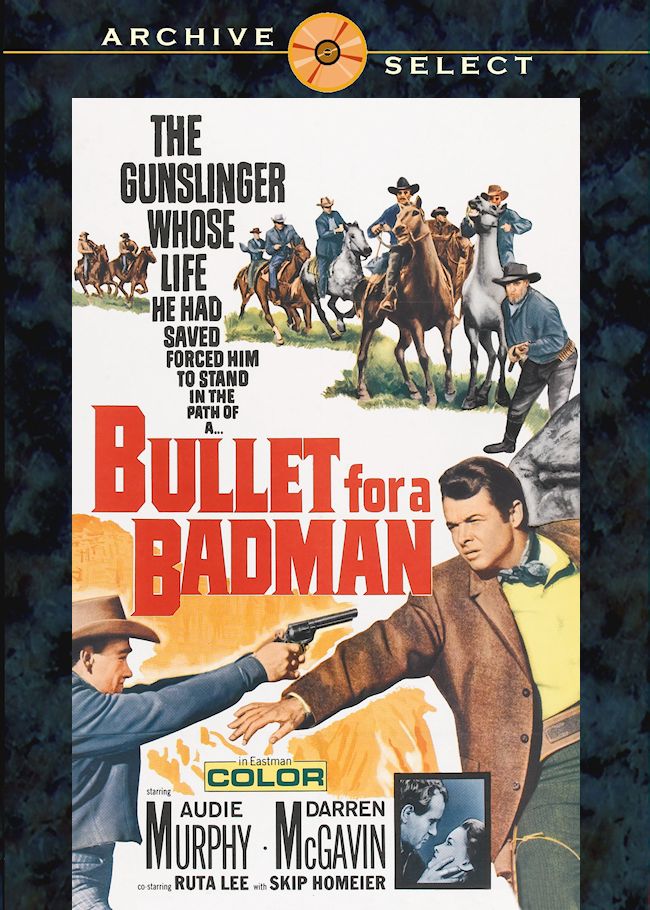 Bullet for a Badman DVD 1964 Audie Murphy Darren McGavin remastered